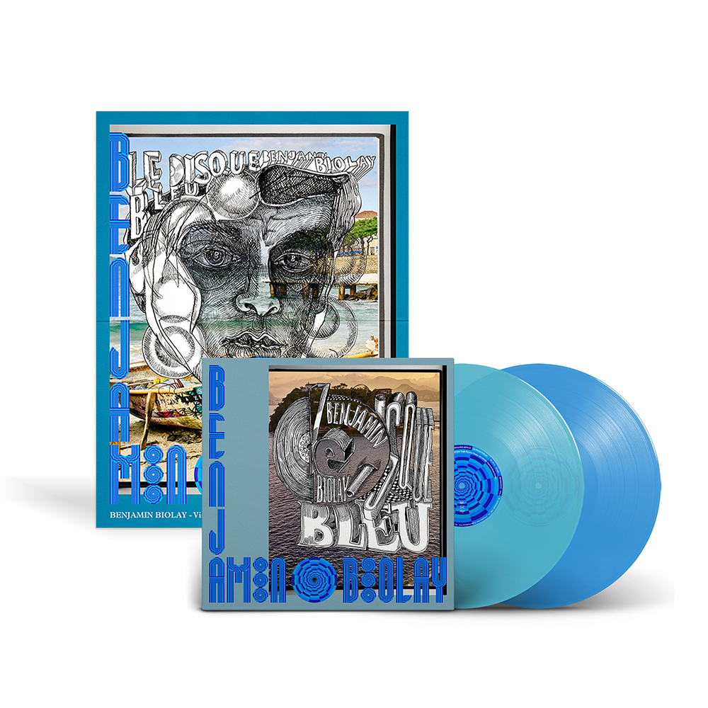 Double Vinyle Exclusif (24 titres) | Le Disque Bleu + Affiche “Visiteu ...